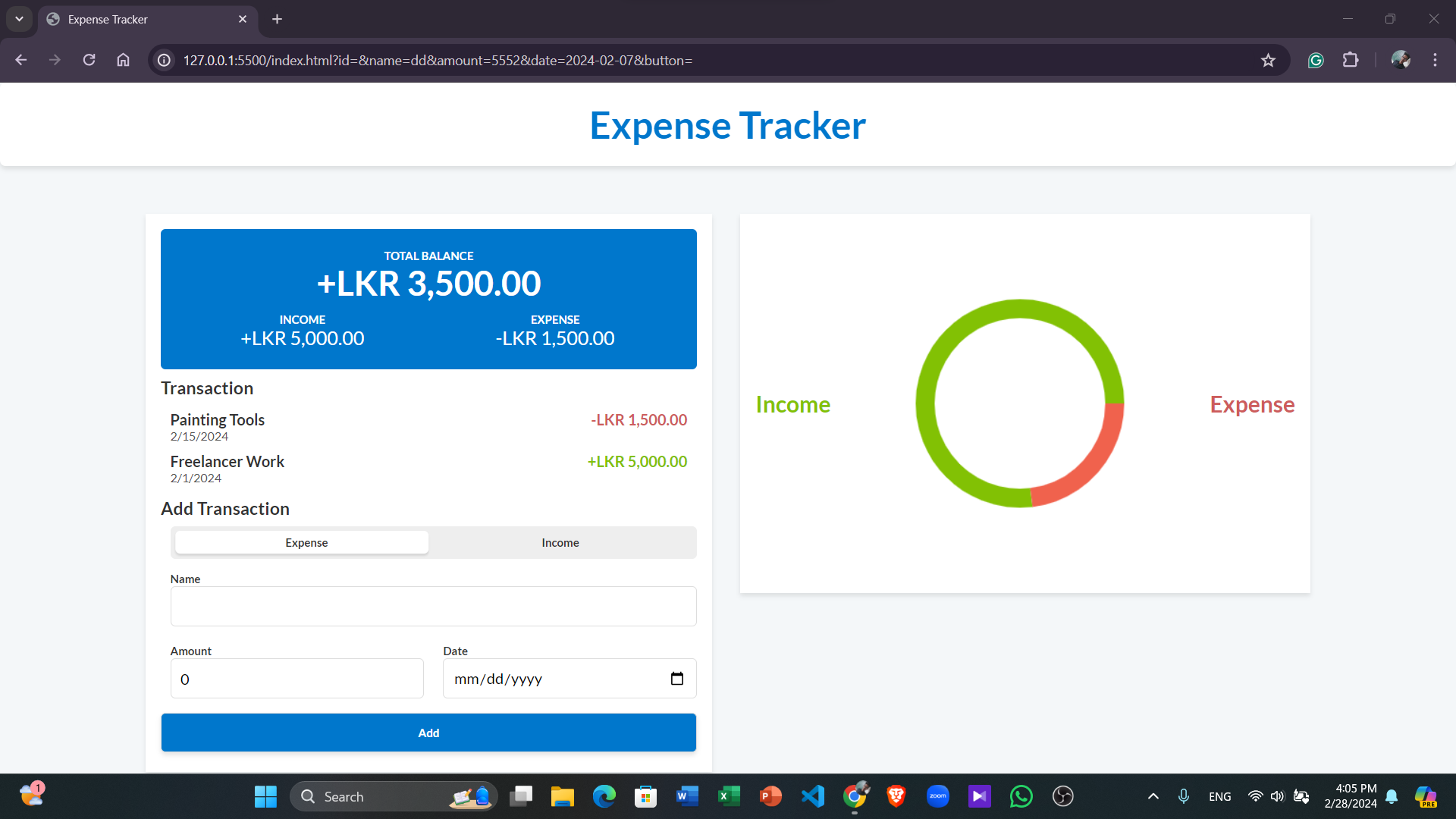 Personal Portfolio Website - Manoj Thilakarathna